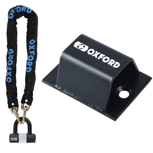 Oxford HD Chain & Brute Force Anchor - BDLA Motorbikes