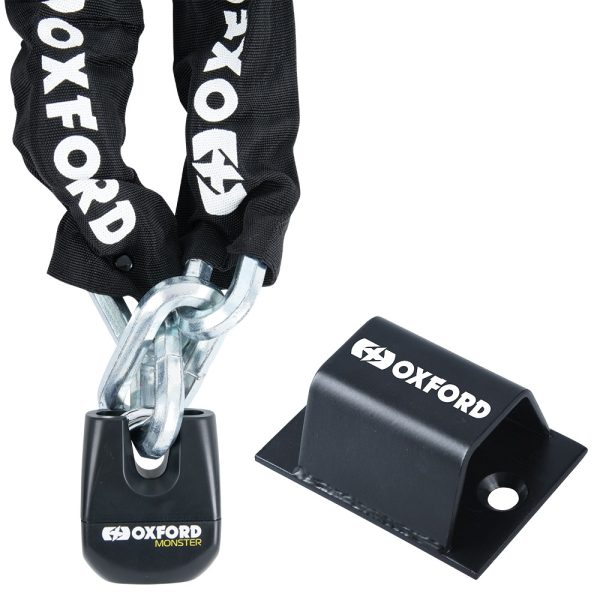 Oxford Monster 14 Chain & Brute Force Anchor - BDLA Motorbikes