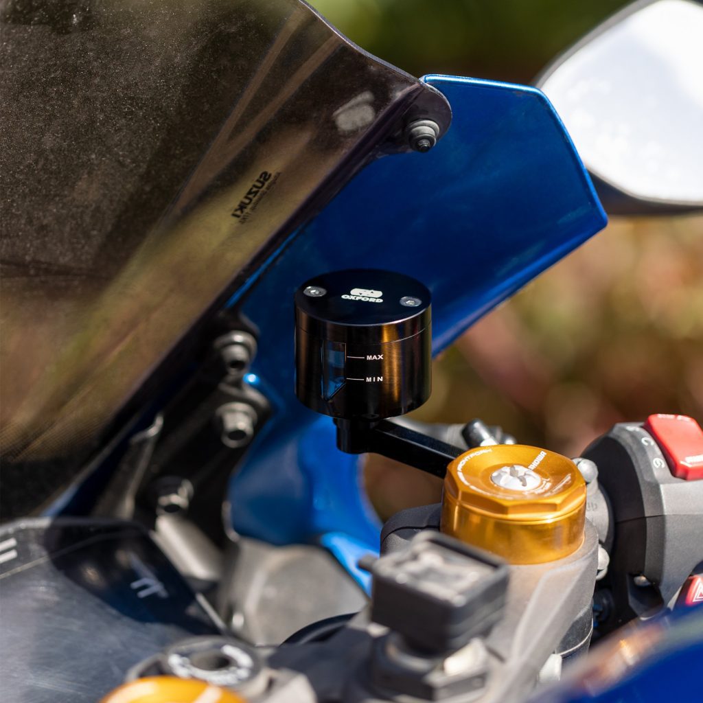 Oxford Front Motorcycle Brake Fluid Reservoir | BDLA Motorbikes