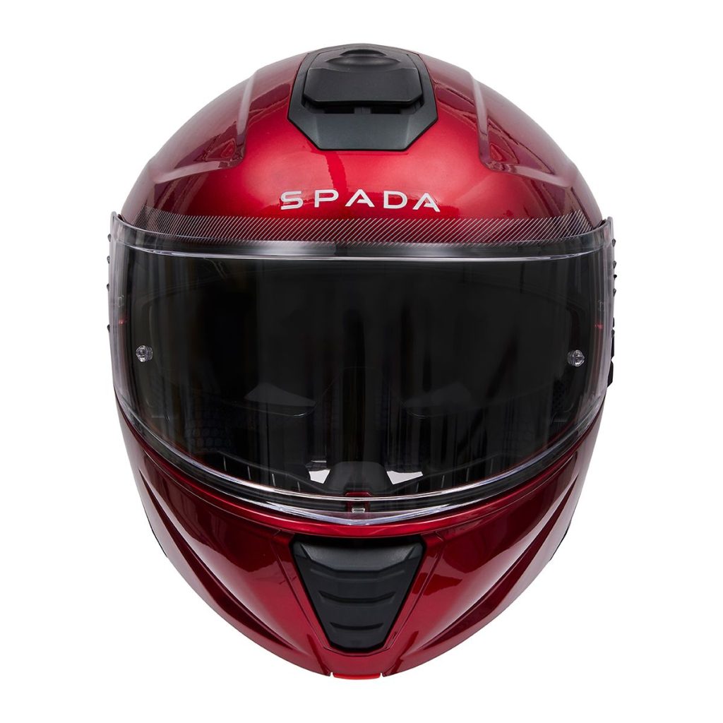 Spada Orion 2 Allure Motorcycle Helmet Red - Discover The Safety