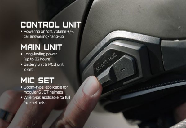 HJC 11B Smart Motorcycle Helmet Bluetooth Intercom Kit