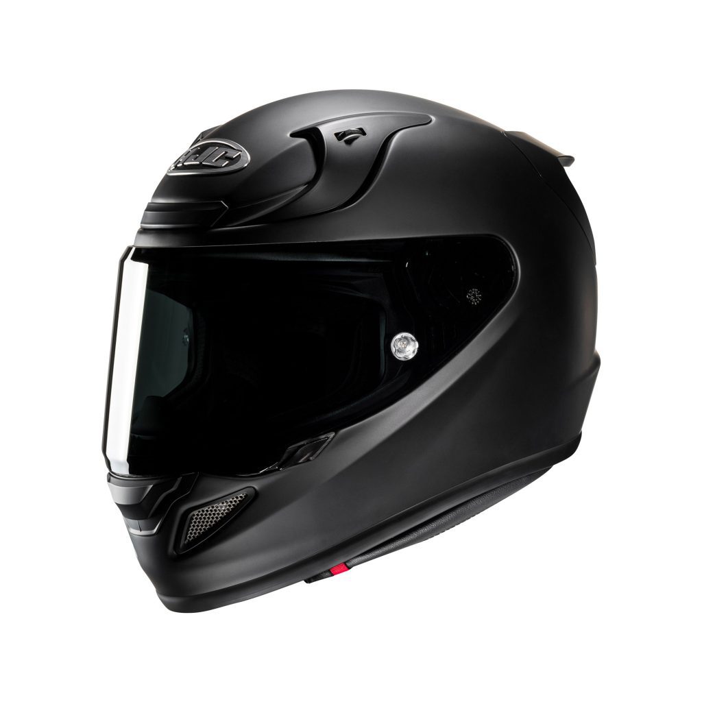 HJC RPHA 12 Plain Motorcycle Helmet Matt Black: Enhanced Ride