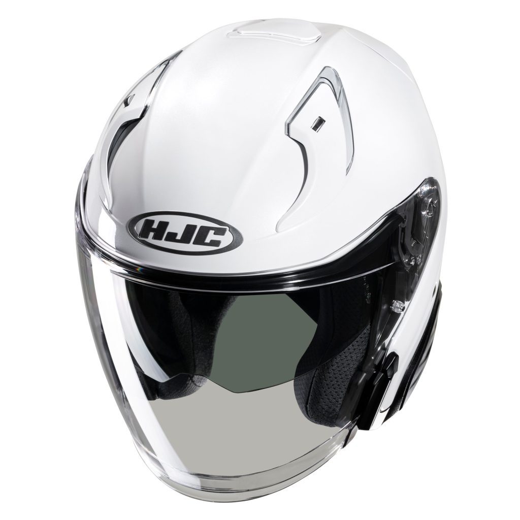 HJC RPHA 31 Plain Motorcycle Helmet Pearl White: Rider Safety
