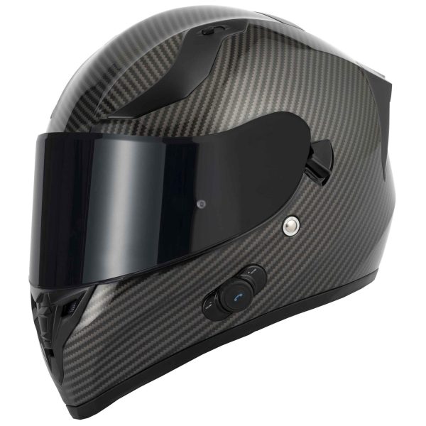 Vcan H128 Blinc Venom Motorcycle Helmet: Pre-Installed Bluetooth