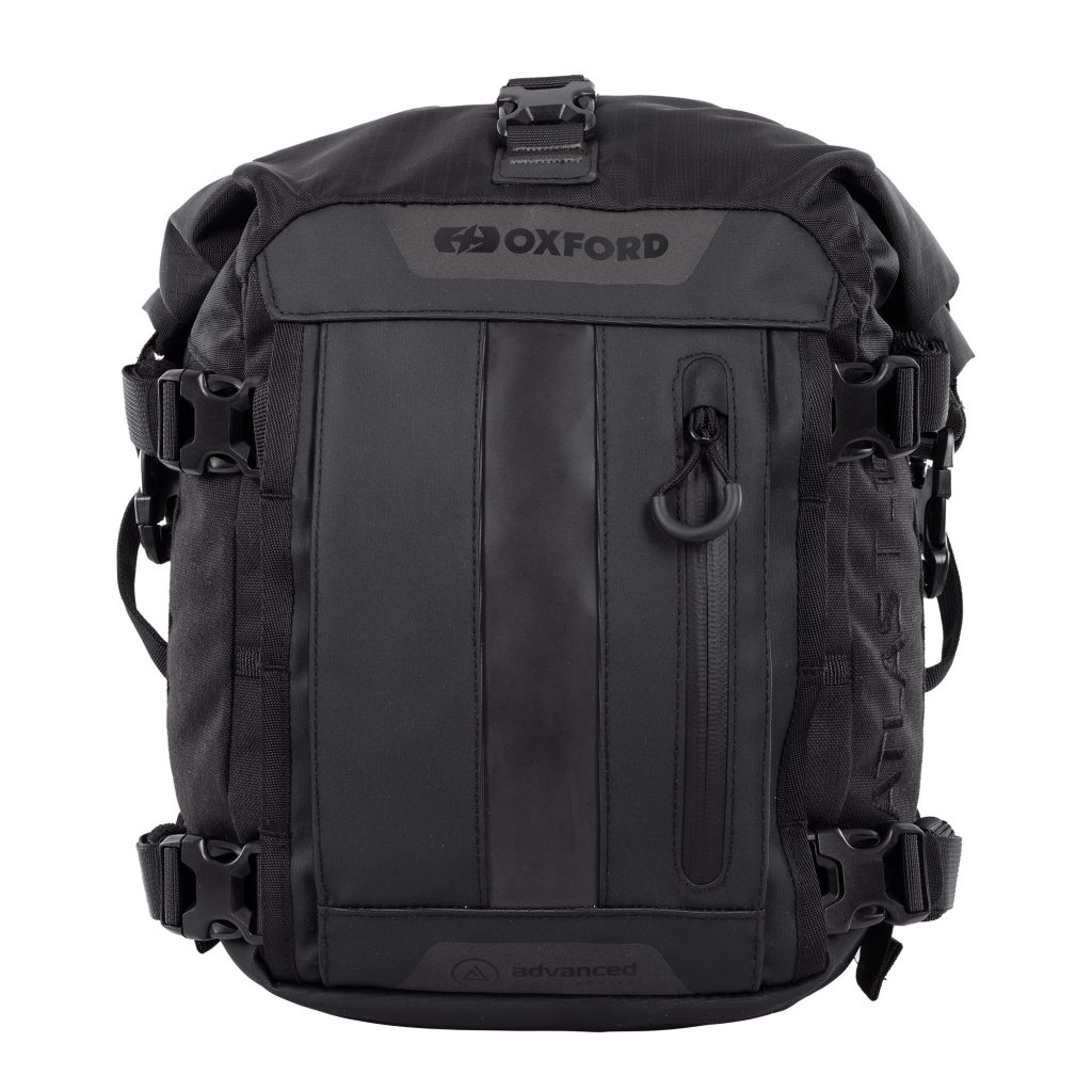 Oxford Atlas T-10 Motorcycle Tourpack Black: Modular Luggage