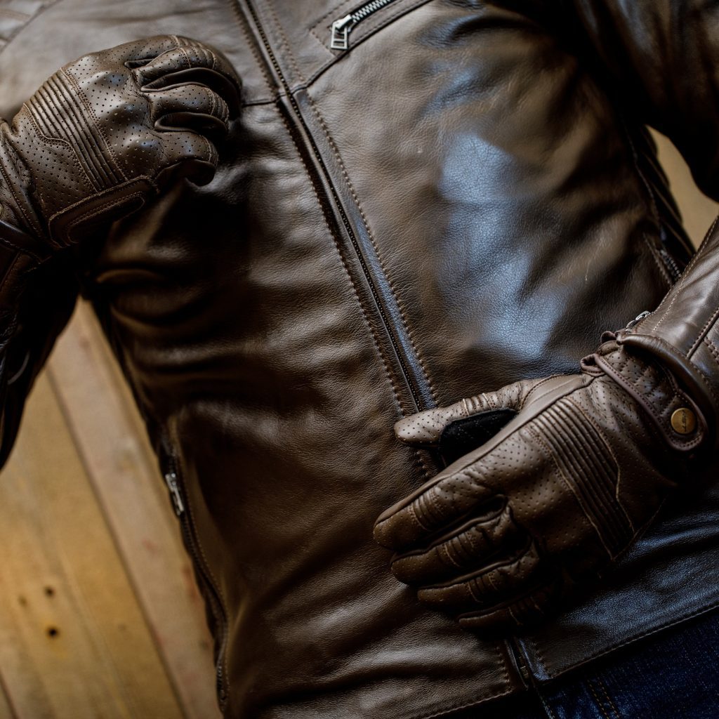 RST Roadster 3 Leather Motorcycle Jacket Brown: Riding Freedom