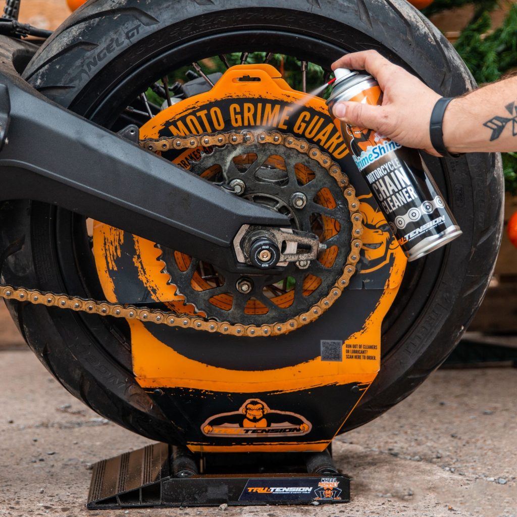 Tru-Tension Motorcycle Chain Grime Guard: Protect Your Chain