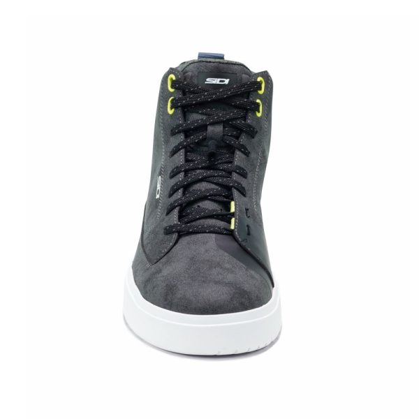 Sidi ARX Waterproof Motorcycle Boots Black/White: Riding Trainers