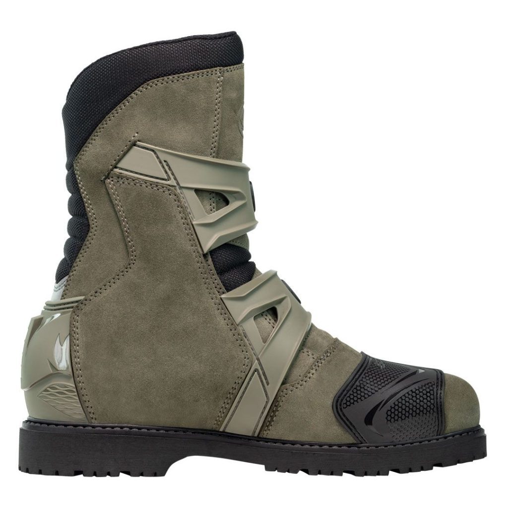 Sidi Adventure Mid 2 Gore Motorcycle Boots Military: Waterproof