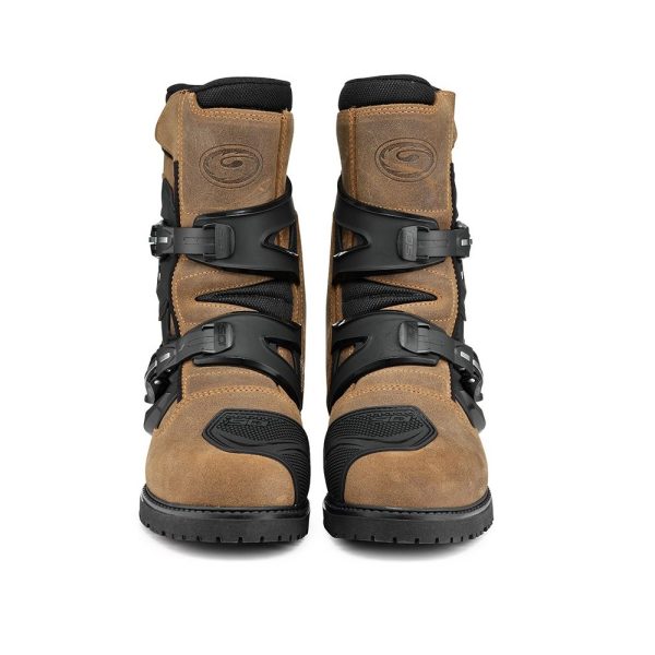 Sidi Adventure Mid 2 Gore Motorcycle Boots Tobacco: Waterproof