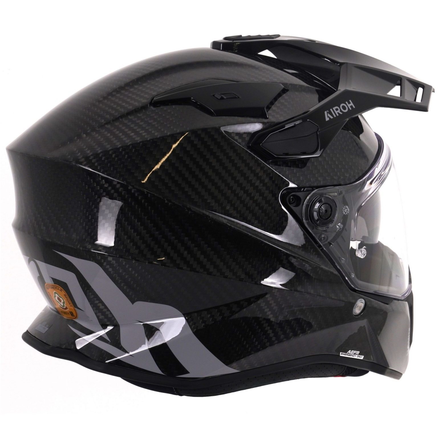 Airoh Commander 2 Carbon Motorcycle Helmet : Dual Sport