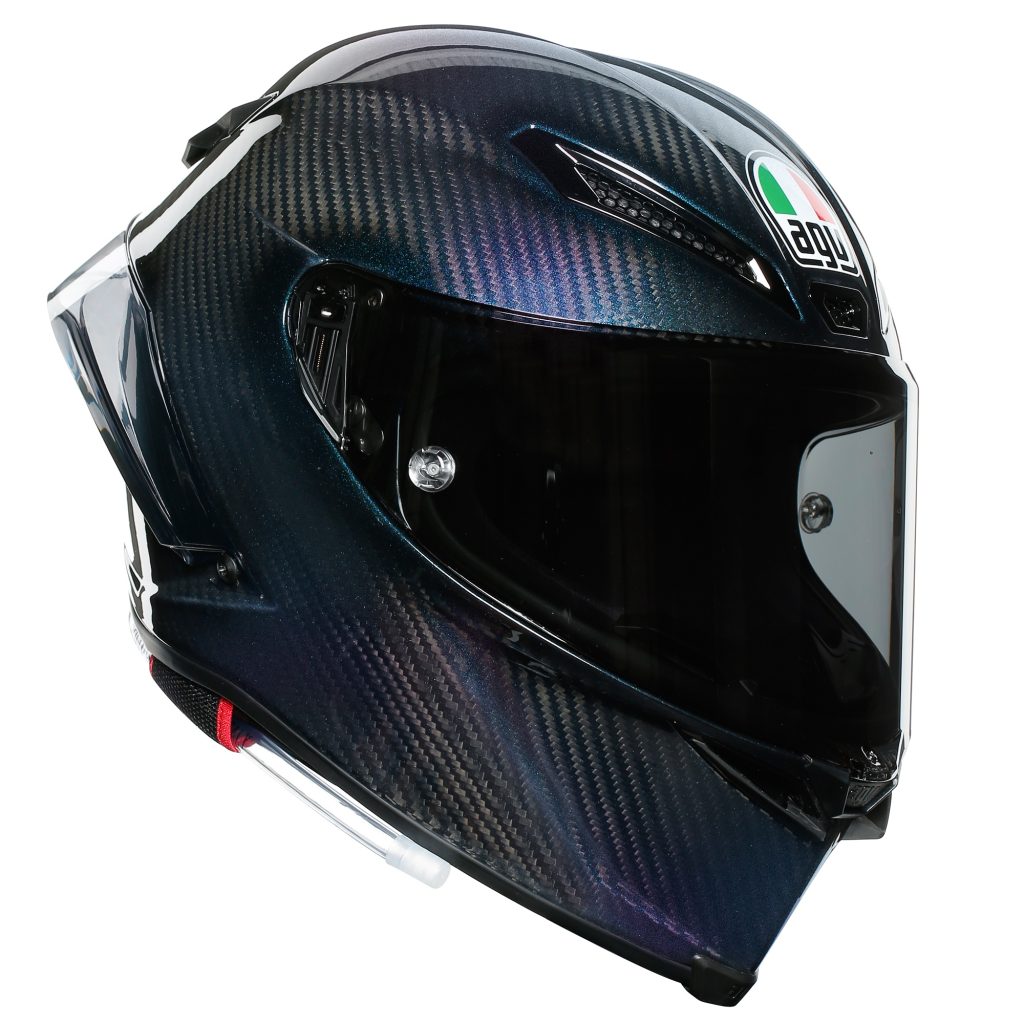 AGV Pista GP-RR Iridium Motorcycle Helmet: Silver