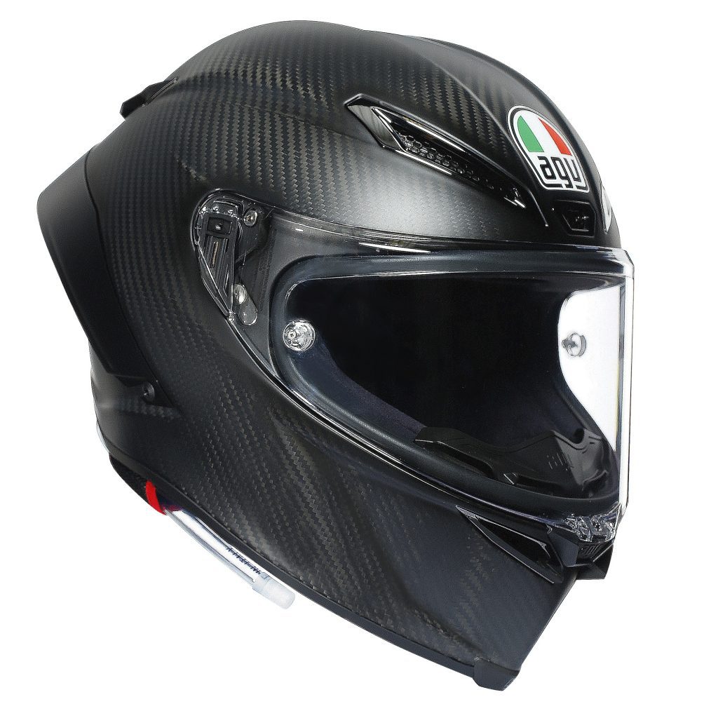 AGV Pista GP-RR Plain Motorcycle Helmet: Matt Black