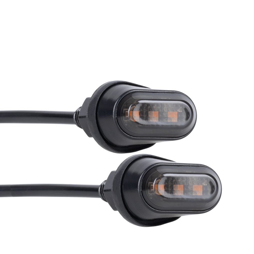 Oxford DarkEye Flush Fit Micro Motorcycle Indicators: Minimal