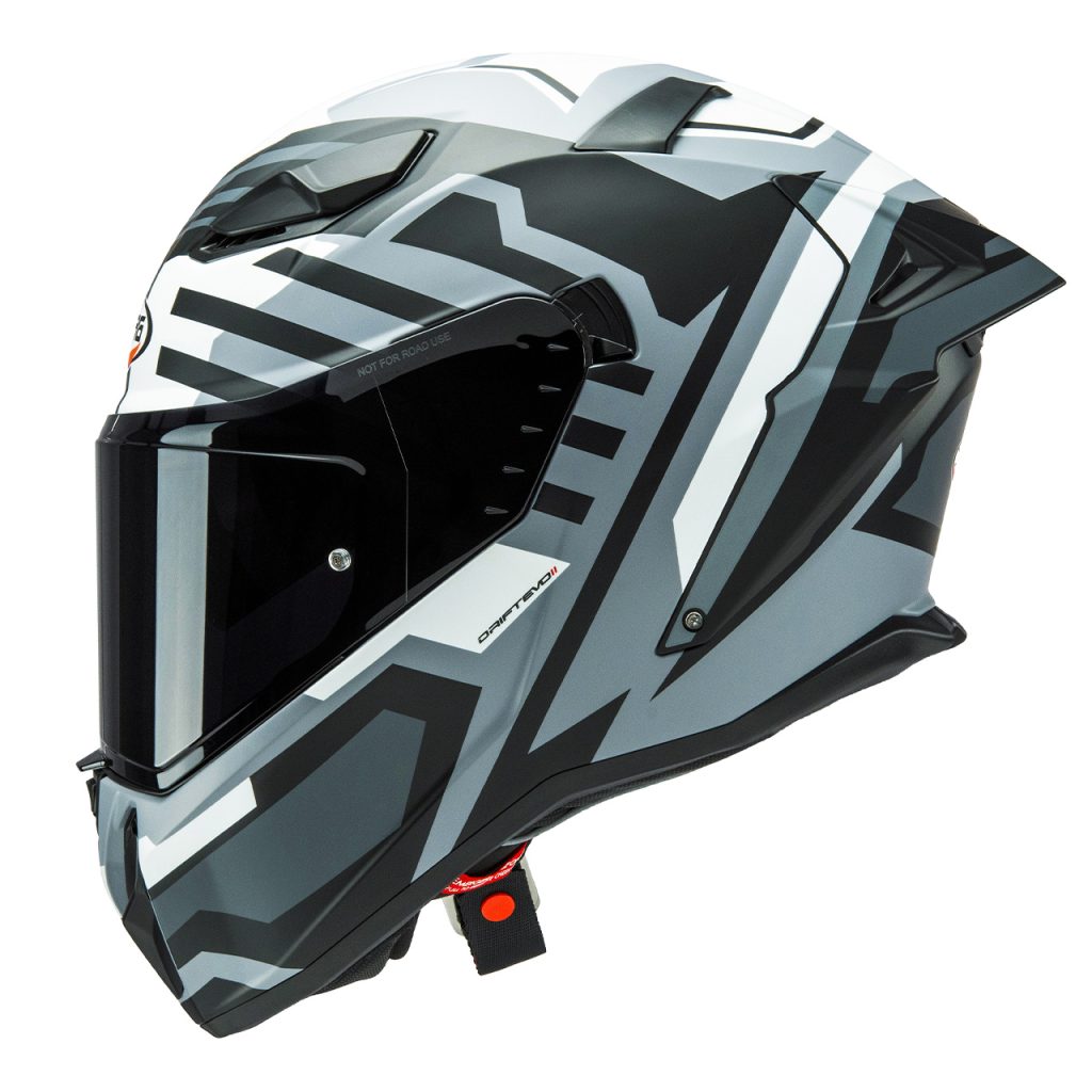 Caberg Drift Evo II Horizon Motorcycle Helmet - Grey/Black