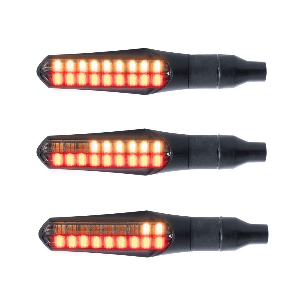 Oxford Nightrider Duo Rear Motorcycle Indicators