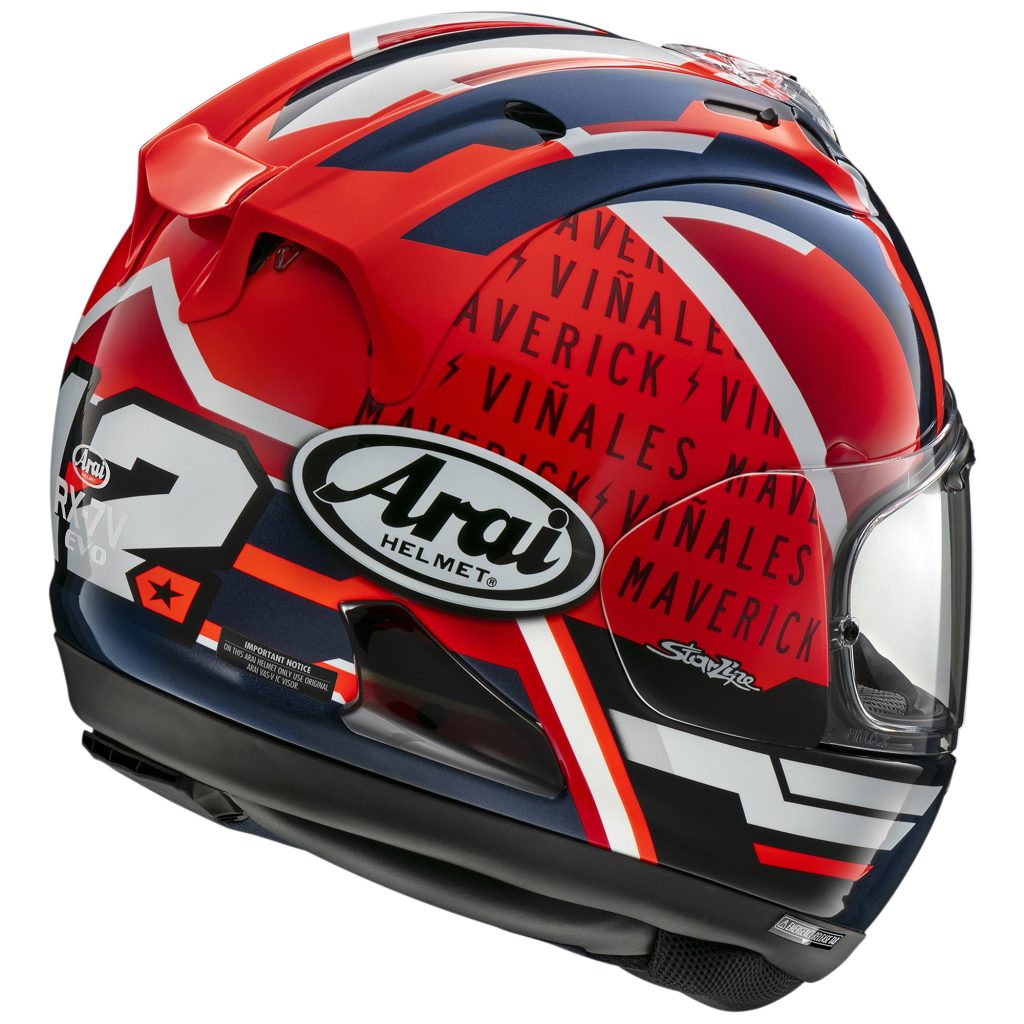 Arai RX-7V Evo Maverick Replica Motorcycle Helmet