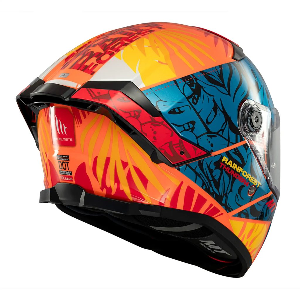 MT Thunder 4 Rainforest Motorcycle Helmet - Sports Touring