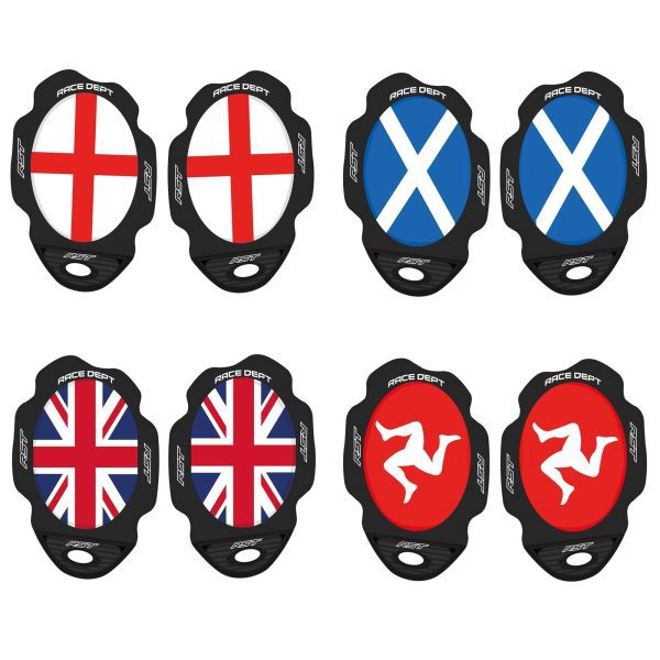 RST Flag Series Motorcycle Knee Sliders: Lasting Performance