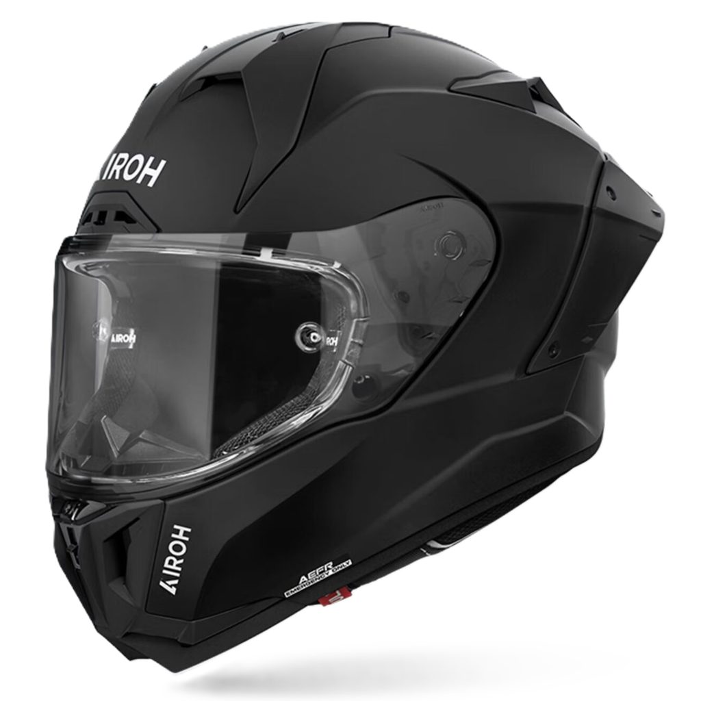 Airoh GP800 Plain Motorcycle Helmet - Matt Black