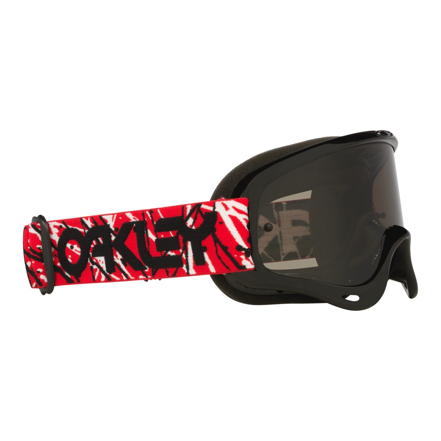 Oakley O-Frame MX Goggles - Red Eddie/Dark Grey Lens