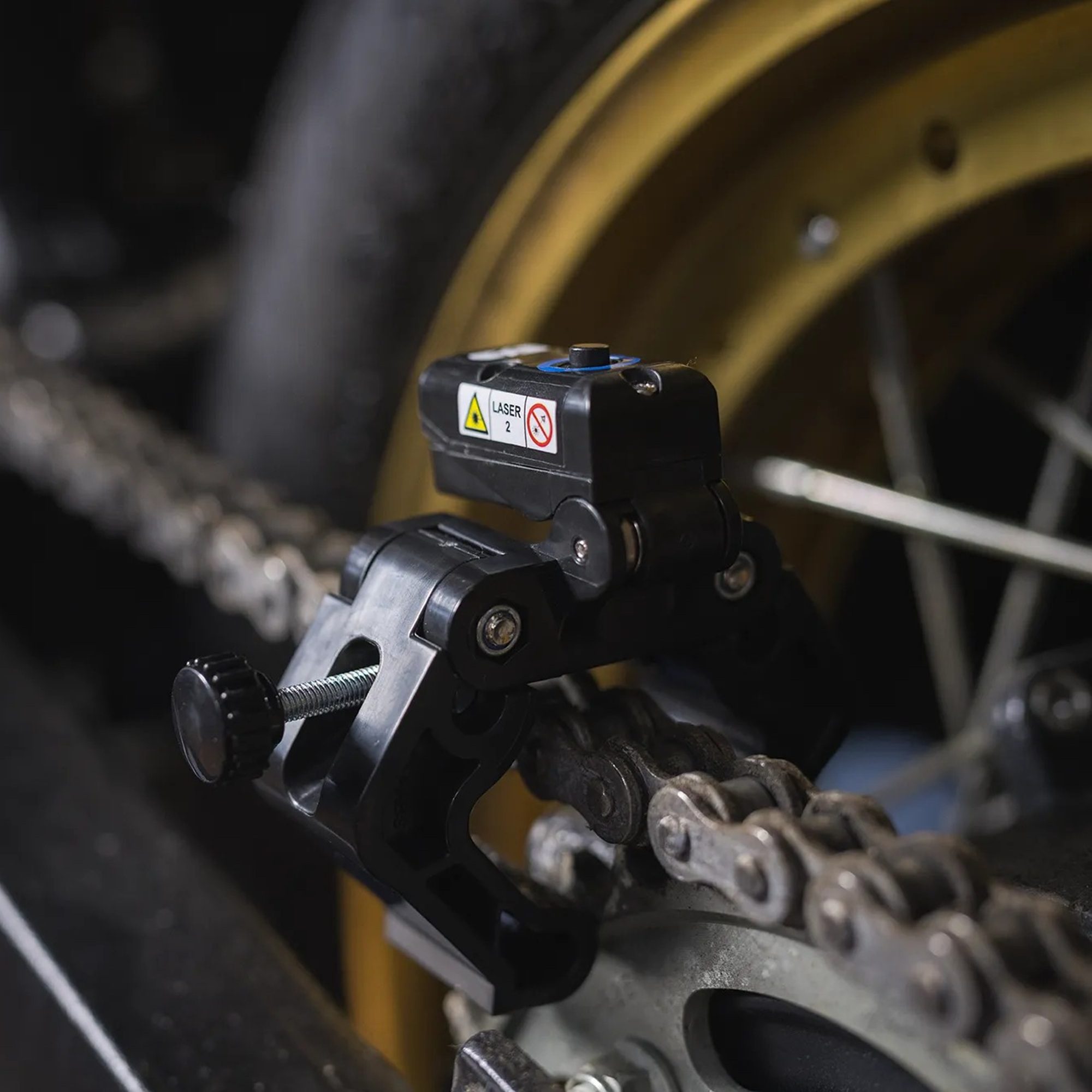 Oxford Motorcycle Chain Laser: Proper Alignment