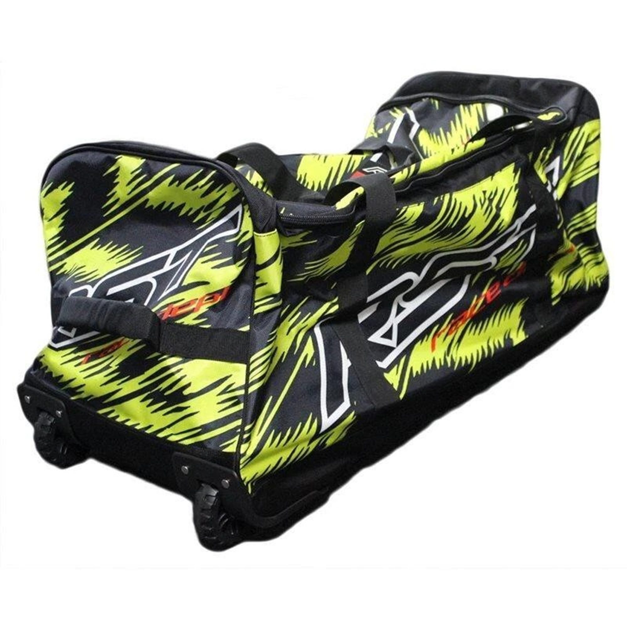 RST Race Dept Motorcycle Kit Bag - ZigZag Flo Yellow